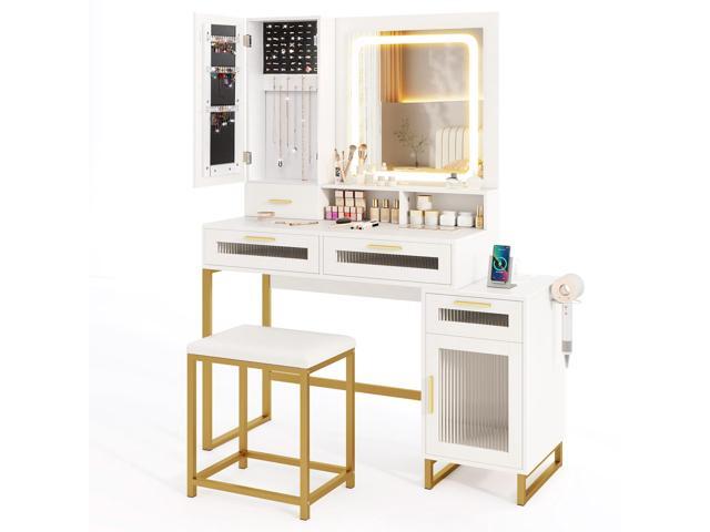 Click here for SlickBlue Makeup Vanity Desk Dressing Table and St... prices