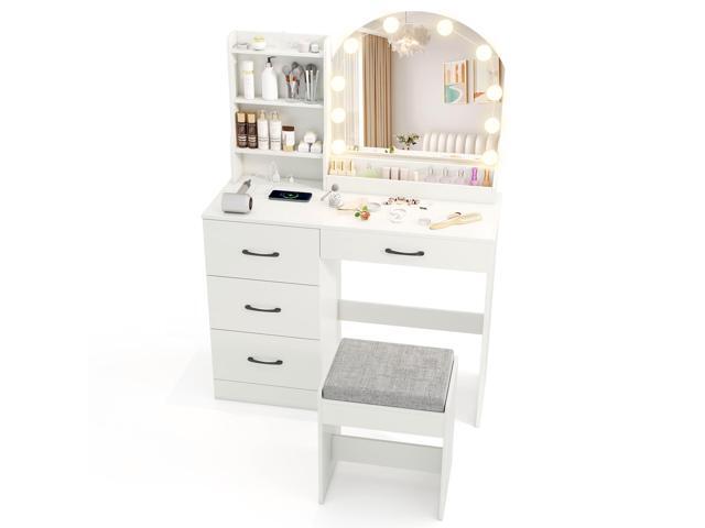 Click here for SlickBlue Makeup Vanity Desk Dressing Table and St... prices