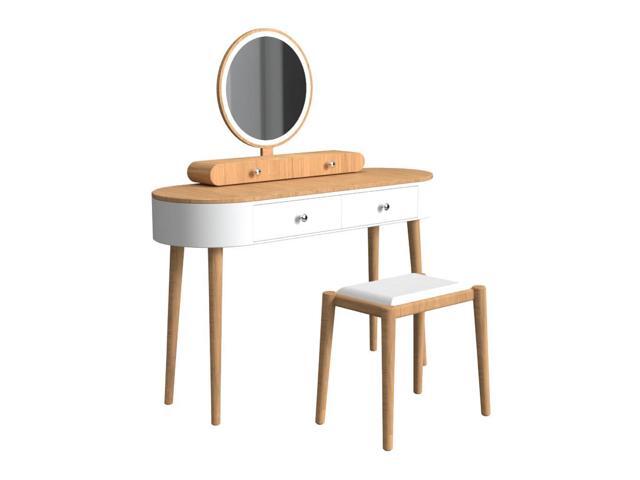 Click here for SlickBlue Makeup Vanity Table Set with LED Mirror... prices