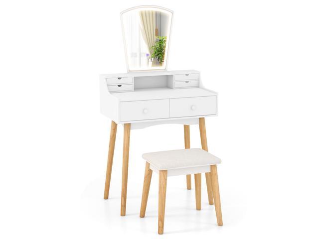 Click here for SlickBlue Vanity Desk Set with 3-Color Adjustable... prices