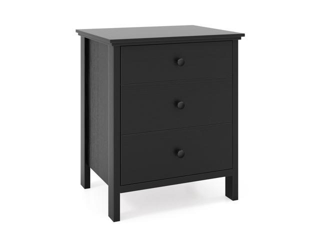 Click here for SlickBlue 3-Drawer Wooden Nightstand Modern Bedsid... prices