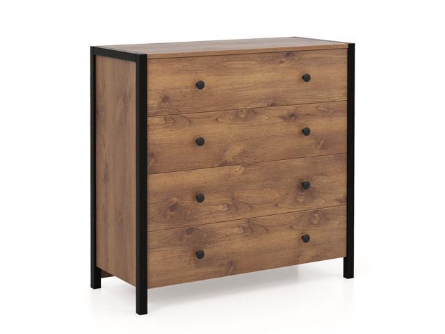 Click here for SlickBlue 4-Drawer Dresser Modern Wooden Chest of... prices