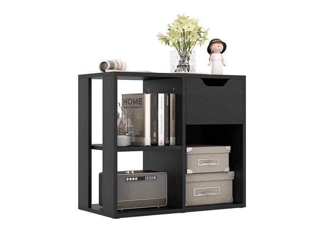 Click here for 3-Cube Bookcase 2-tier Wooden Storage Shelf with P... prices