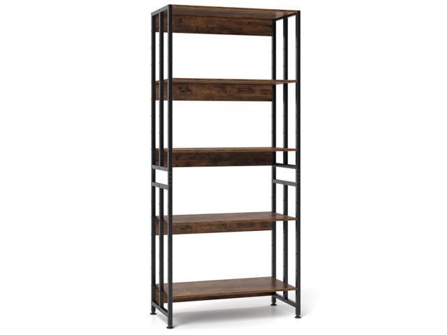 Click here for SlickBlue 5-Tier Bookshelf with Adjustable and Til... prices