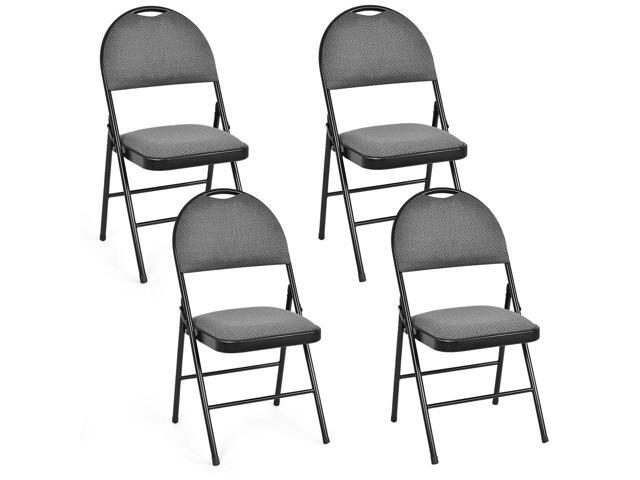 Click here for SlickBlue 4 Pieces Padded Folding Dining Chairs wi... prices