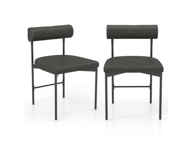 Click here for SlickBlue Faux Leather Upholstered Kitchen Side Ch... prices