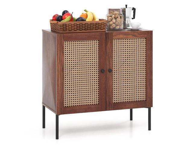 Click here for SlickBlue Kitchen Sideboard with 2 Rattan Doors an... prices