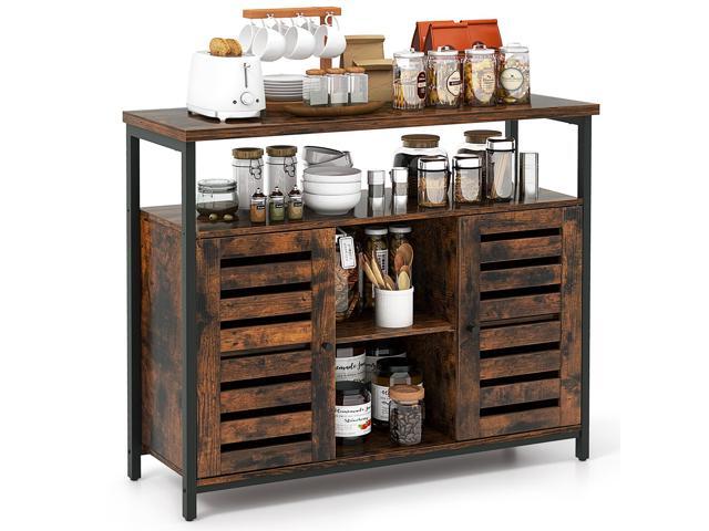 Click here for SlickBlue Buffet Cabinet Industrial Sideboard Stor... prices