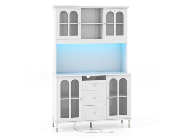 Click here for SlickBlue 73 Inch Kitchen Pantry Storage Cabinet F... prices