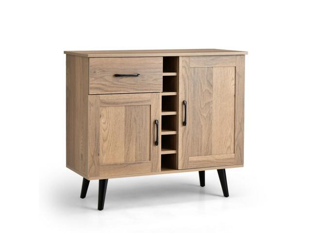 Click here for SlickBlue 2-Door Buffet Sideboard with 6-Bottle Wi... prices