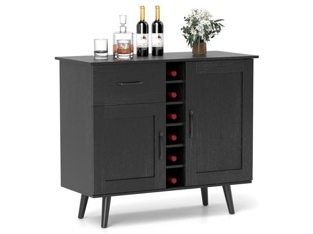 Click here for SlickBlue 2-Door Buffet Sideboard with 6-Bottle Wi... prices