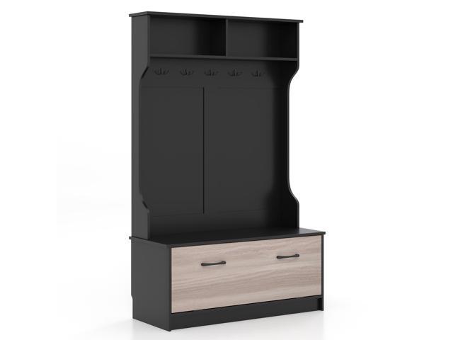 Click here for SlickBlue 3 in 1 Coat Rack with Entryway Bench and... prices