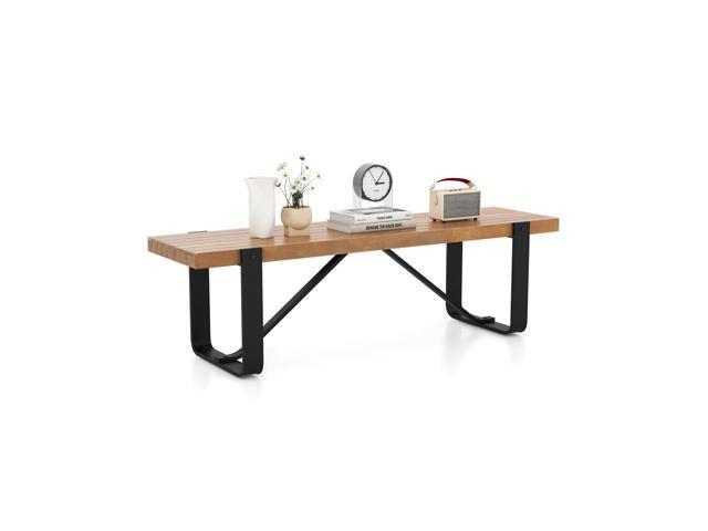 Click here for SlickBlue 60 Inch Entryway Bench Rustic Farmhouse... prices