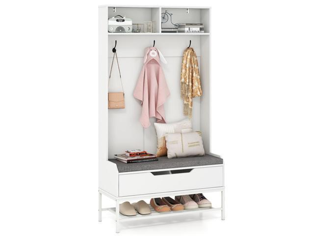 Click here for SlickBlue 69 Inches Tall Hall Tree 4-in-1 Coat Rac... prices