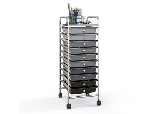 Click here for SlickBlue 10 Drawer Rolling Storage Cart Organizer... prices