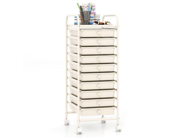 Click here for SlickBlue 10 Drawer Rolling Storage Cart Organizer... prices