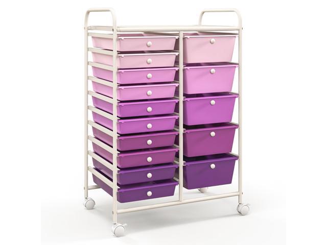 Click here for SlickBlue 15-Drawer Utility Rolling Organizer Cart... prices