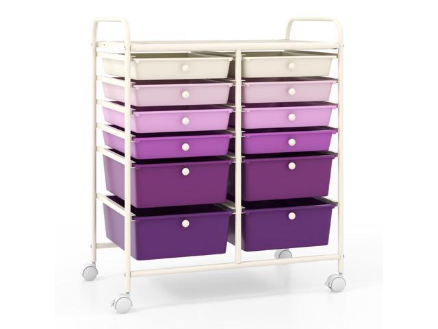 Click here for SlickBlue 12-Drawer Rolling Storage Cart with Remo... prices