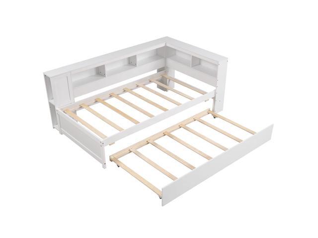 Click here for SlickBlue Twin Size Daybed Platform Bed Frame with... prices