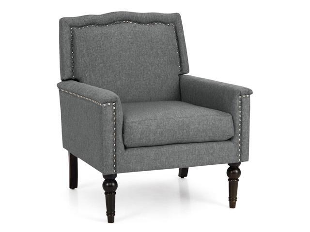 Click here for SlickBlue Mid-century Modern Armchair Linen Fabric... prices