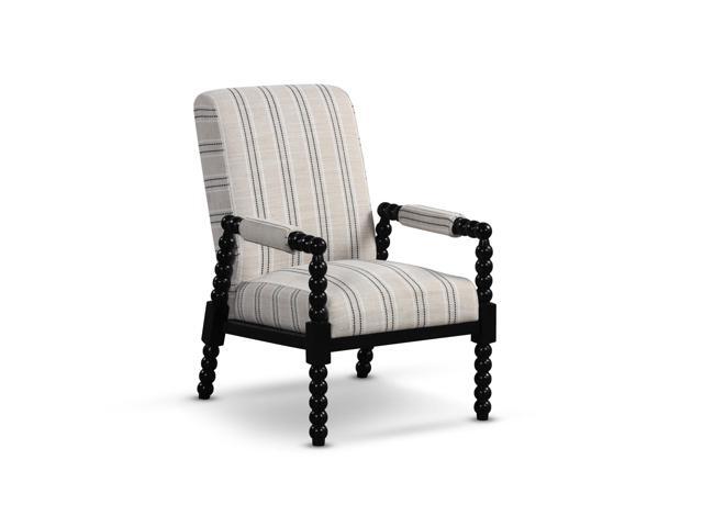 Click here for SlickBlue Upholstered Accent Chair with Rubber Woo... prices
