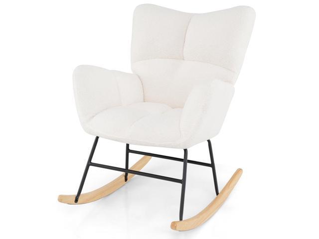 Click here for SlickBlue Nursery Rocking Chair with Comfy Backres... prices