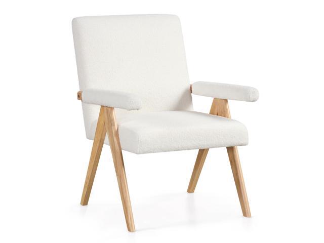 Click here for SlickBlue Mid Century Modern Accent Chair with Rub... prices