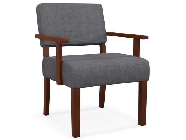 Click here for SlickBlue Linen Accent Chair Living Room Chair wit... prices