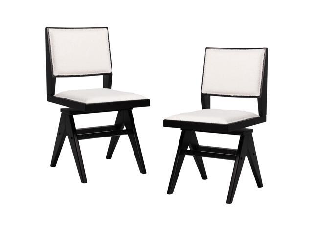 Click here for SlickBlue Swivel Wooden Dining Chair Set of 2 with... prices