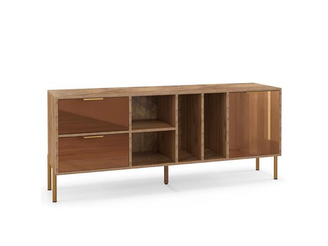 Click here for SlickBlue Mirrored Buffet Cabinet with 2 Drawers a... prices