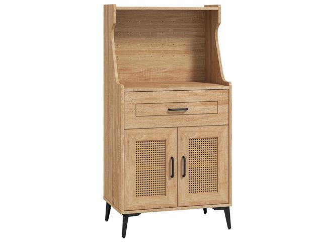 Click here for SlickBlue Coffee Bar Cabinet with Pegboard Storage... prices