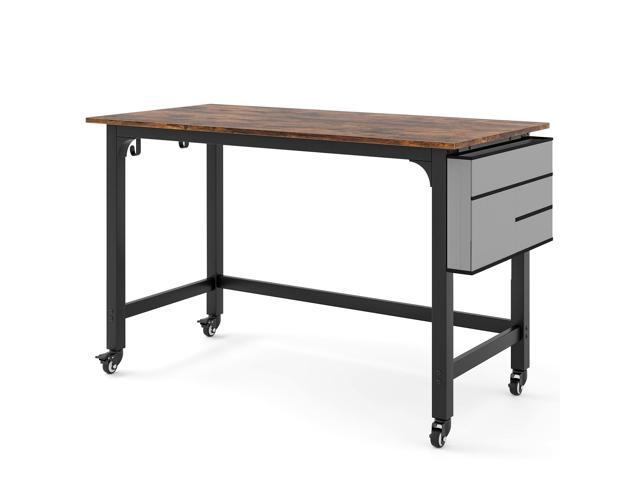 Click here for SlickBlue Rolling Home Office Computer Desk with D... prices