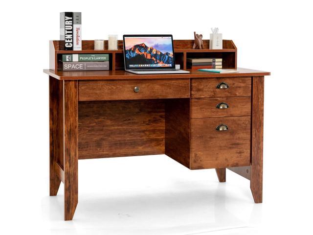 Click here for SlickBlue Vintage Computer Desk with Storage Shelv... prices