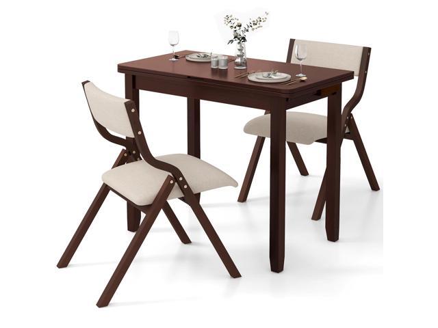 Click here for SlickBlue Kitchen Table Set for 2 Expandable Dinin... prices