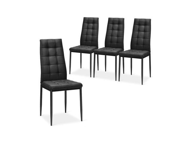 Click here for SlickBlue Set of 4 Fabric Dining Chairs Set with U... prices
