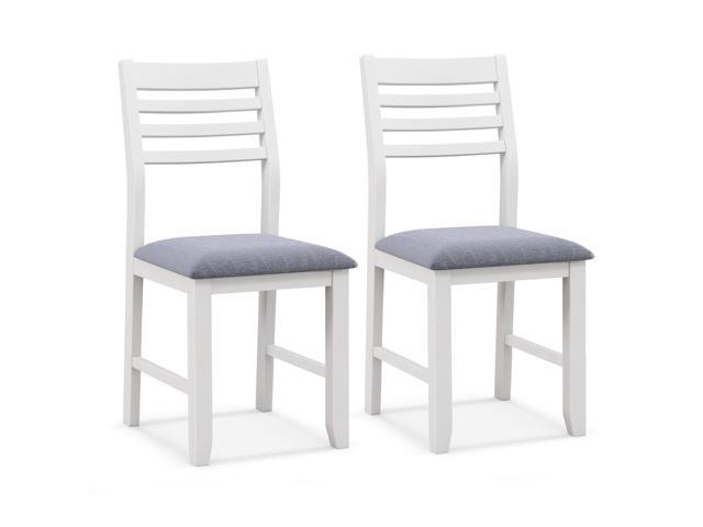 Click here for SlickBlue Wooden Dining Chair Set of 2 with Rubber... prices