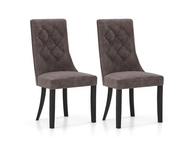 Click here for SlickBlue Tufted Dining Chairs Set of 2 with High... prices