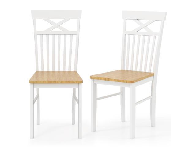 Click here for SlickBlue Wooden Kitchen Dining Chair Set of 2 wit... prices