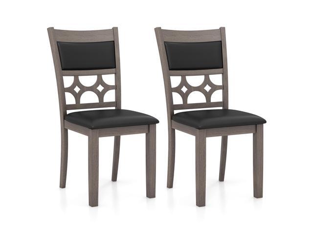 Click here for SlickBlue Upholstered Dining Chair Set of 2 with P... prices