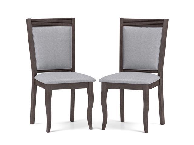 Click here for SlickBlue Wood Dining Chairs Set of 2 with Rubber... prices