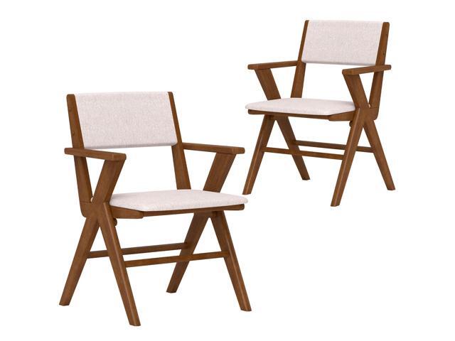 Click here for SlickBlue Wooden Dining Chair with Rubber Wood Fra... prices