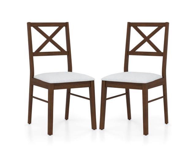 Click here for SlickBlue Upholstered Side Dining Chairs Set of 2... prices