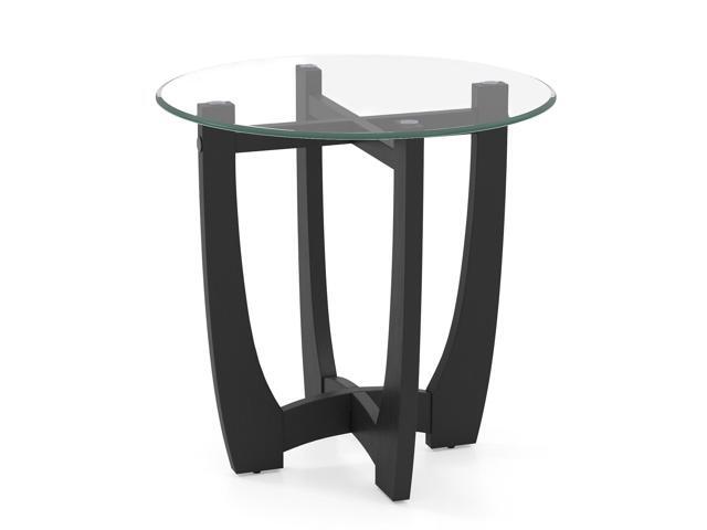 Click here for SlickBlue 23.5 Inch Round End Side Table with Temp... prices