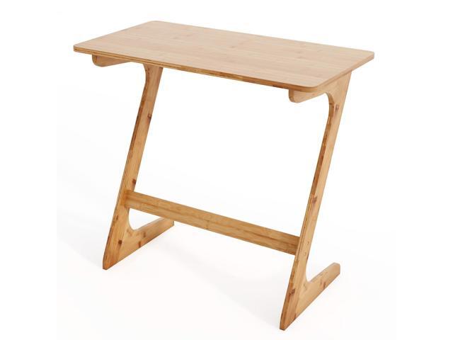 Click here for SlickBlue Bamboo Z-Shaped Spacious Sofa Side Table... prices