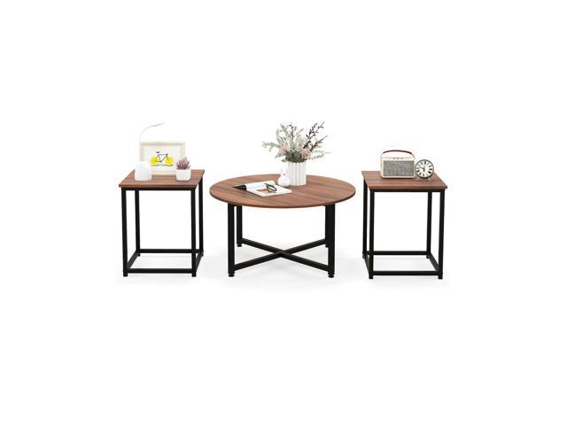 Click here for SlickBlue 3-Piece Coffee Table Set Round Coffee Ta... prices