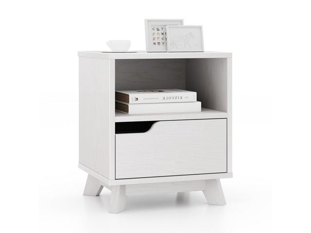 Click here for SlickBlue Mid Century Modern Bedside Table with St... prices