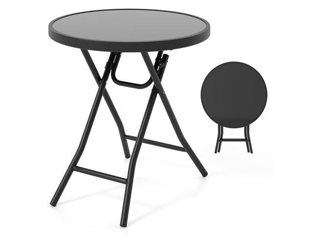Click here for SlickBlue 18 Inch Folding Side Table Patio Round C... prices