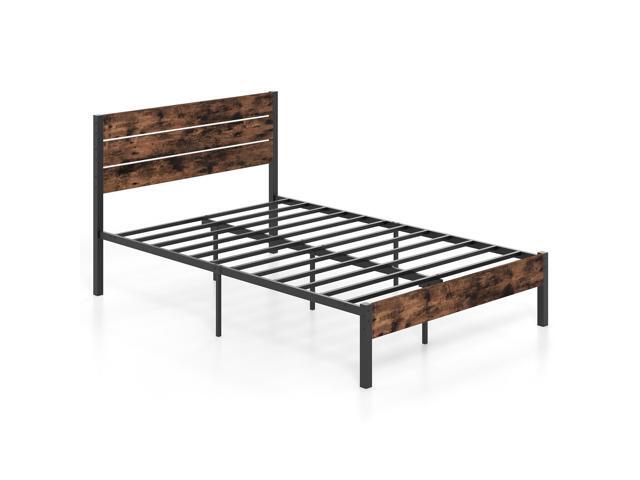 Click here for SlickBlue Bed Frame with High Headboard and Mute B... prices