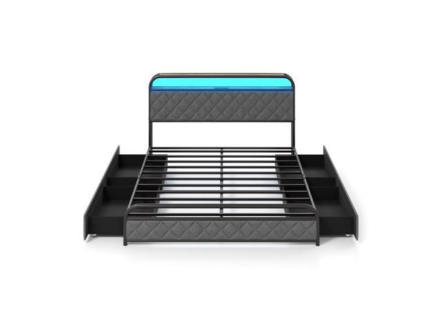 Click here for SlickBlue Frame with LED Lights and Charging Stati... prices