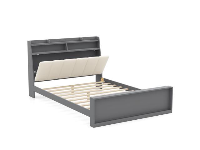 Click here for SlickBlue Bed Frame with Storage Modern Platform B... prices